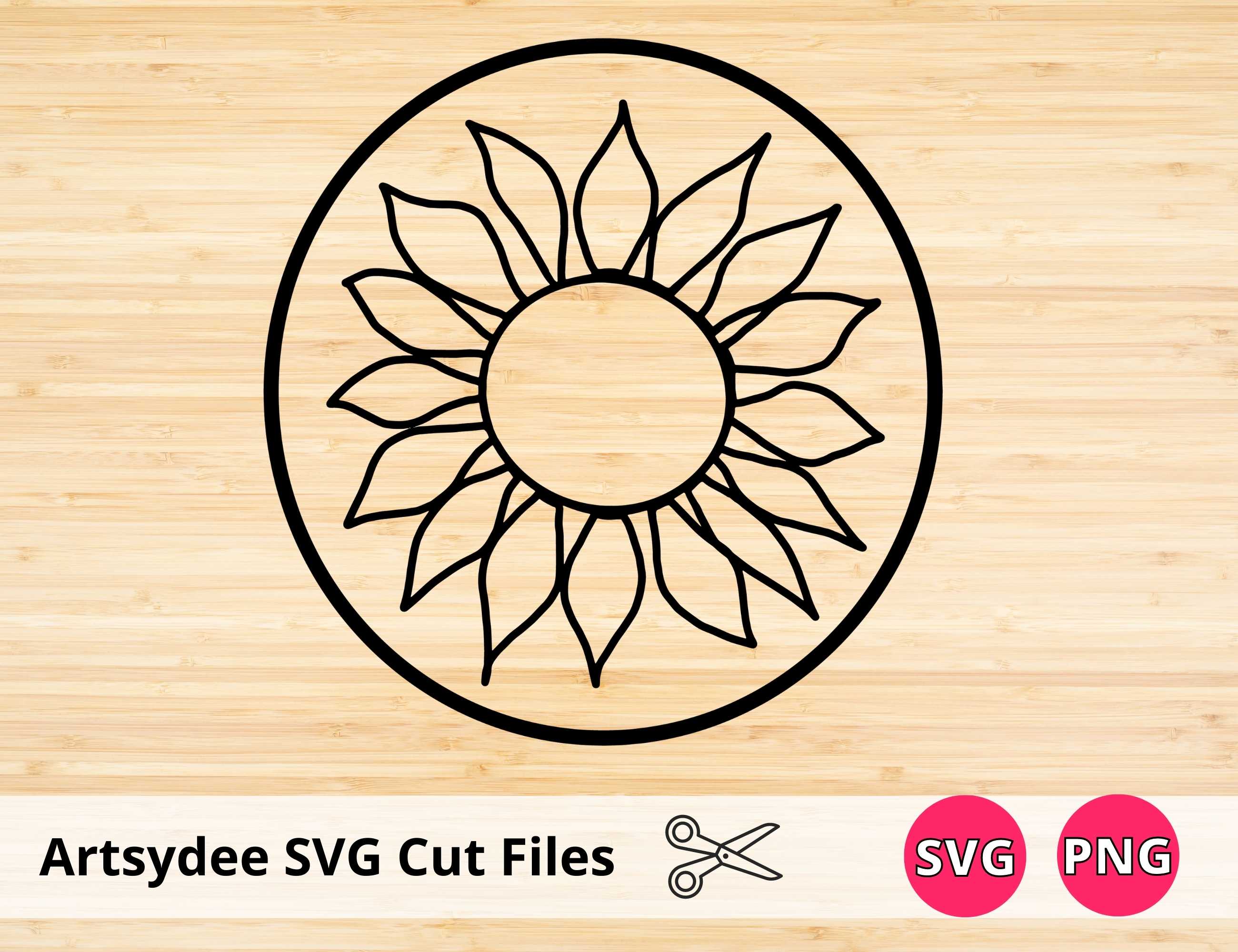 3 Free Sunflower SVG Files for Your Cutting Machine - Artsydee ...