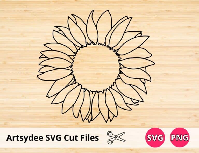 3 Free Sunflower SVG Files for Your Cutting Machine - Artsydee ...