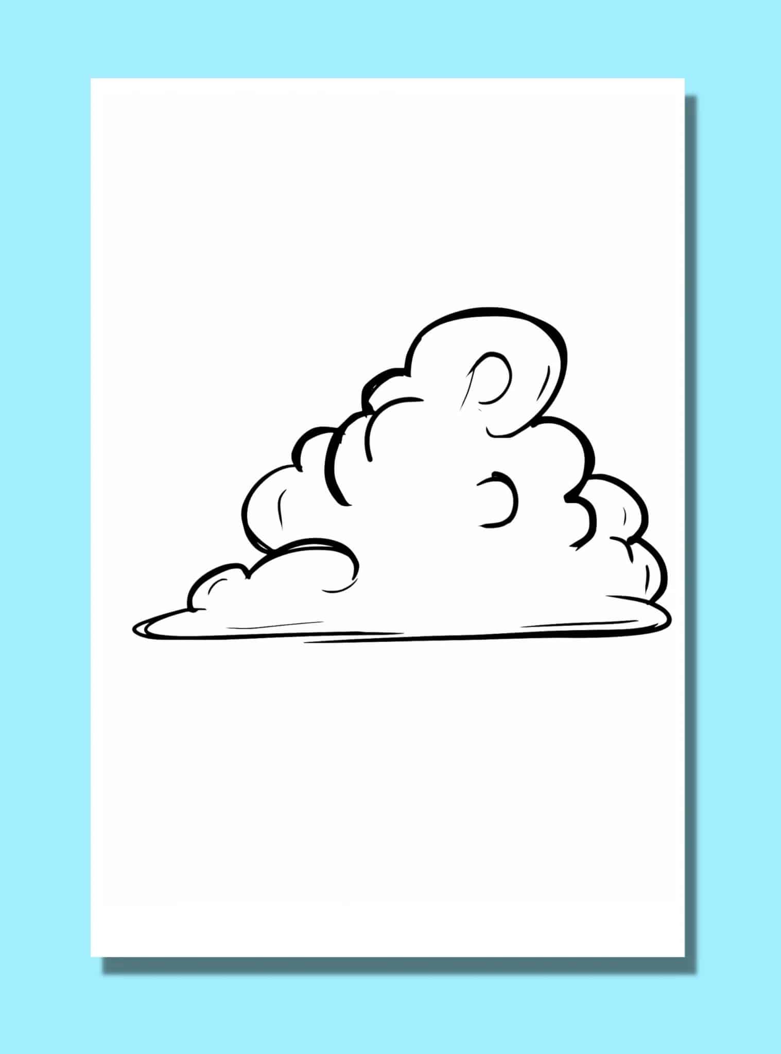 Looking for a Cloud Template? 10 Free Printable Cloud Templates for ...