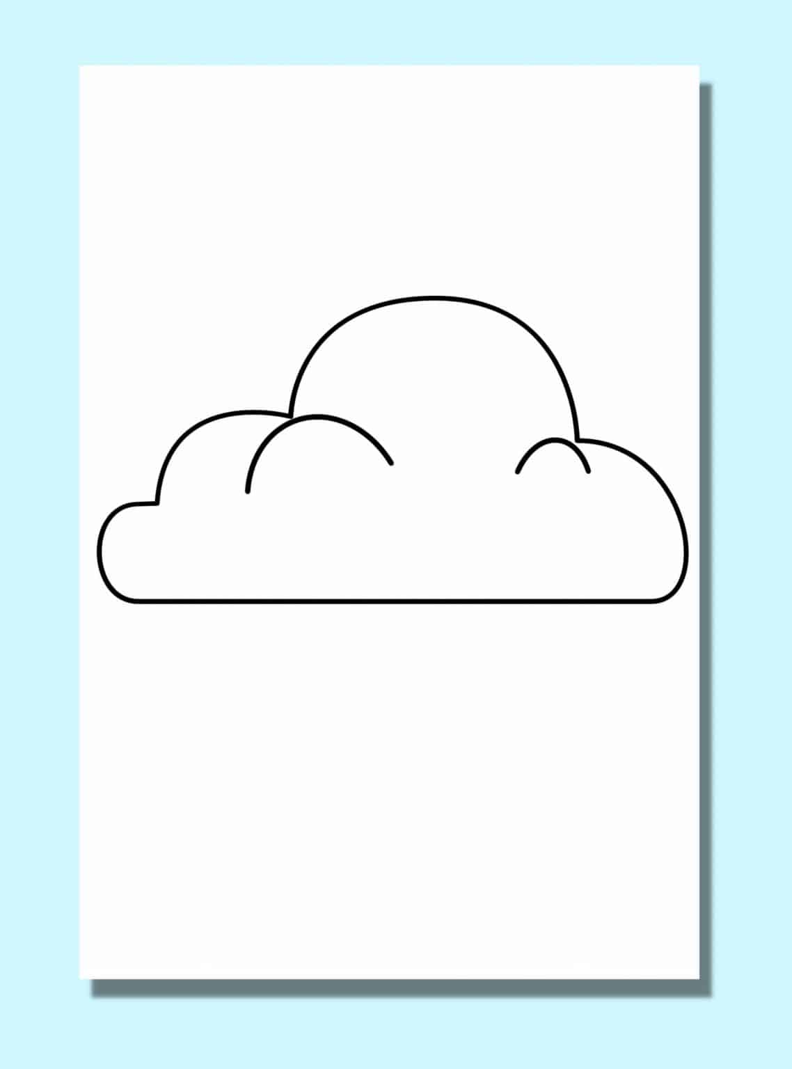 Looking for a Cloud Template? 10 Free Printable Cloud Templates for ...