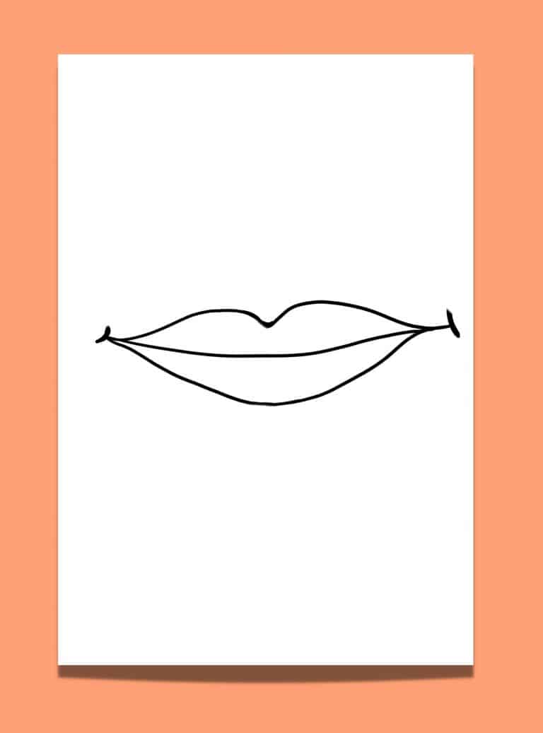 Free Lips Template: 9 Fun Lips and Mustache Printables - Artsydee ...