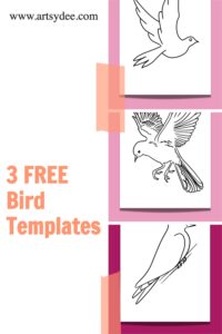 Get Crafty with These Free Bird Template Printables - Artsydee ...