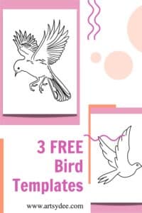 Get Crafty with These Free Bird Template Printables - Artsydee ...