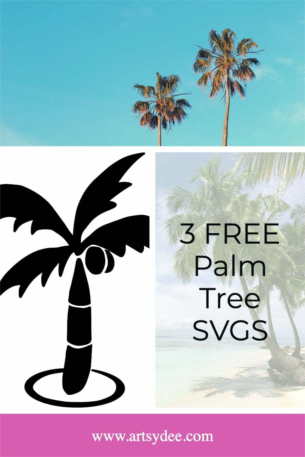 Looking for a Palm Tree SVG? 3 Free Palm Tree Designs for Your Arts & Craft Projects - Artsydee ...