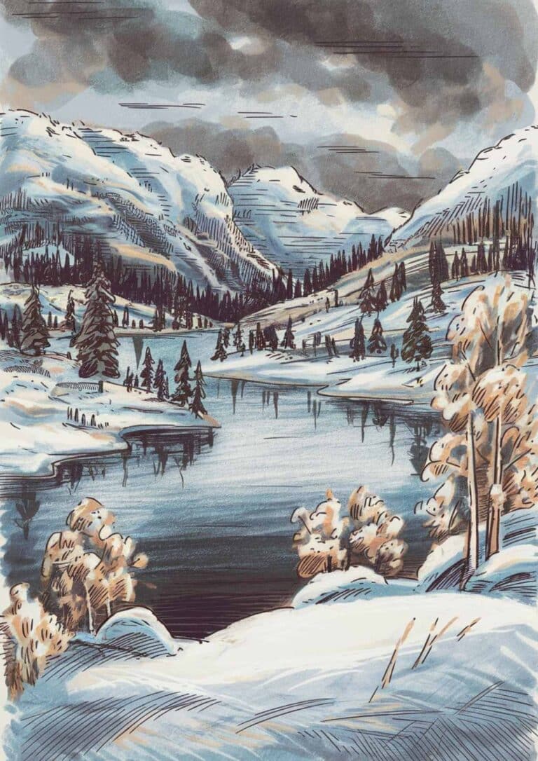 150 Wonderful Winter things to Draw - Artsydee - Drawing, Painting ...
