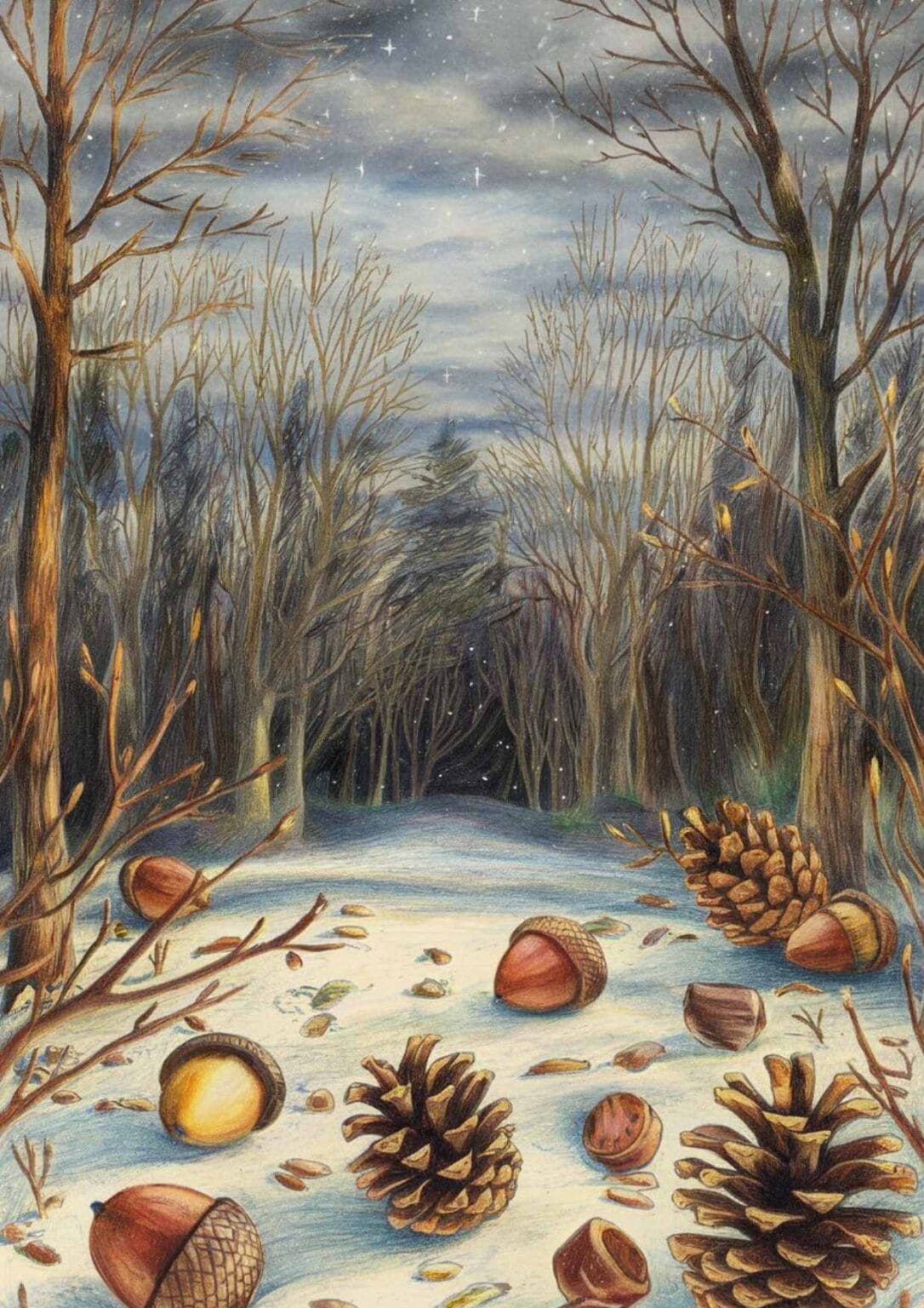 150 Wonderful Winter things to Draw - Artsydee - Drawing, Painting ...