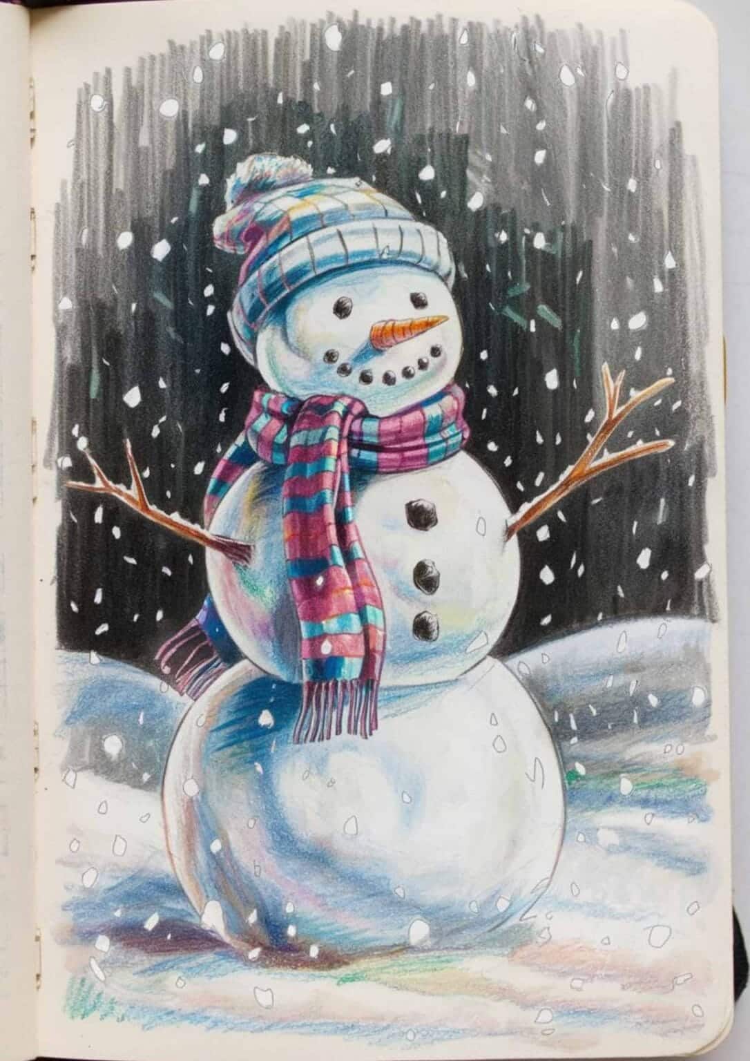 150 Wonderful Winter things to Draw - Artsydee - Drawing, Painting ...
