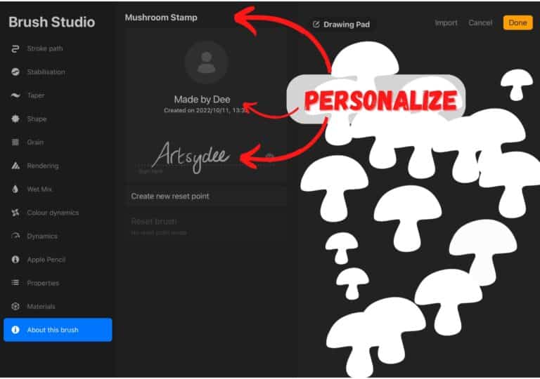 How to Make a Stamp in Procreate | Easy DIY Procreate Tips! – Artsydee ...