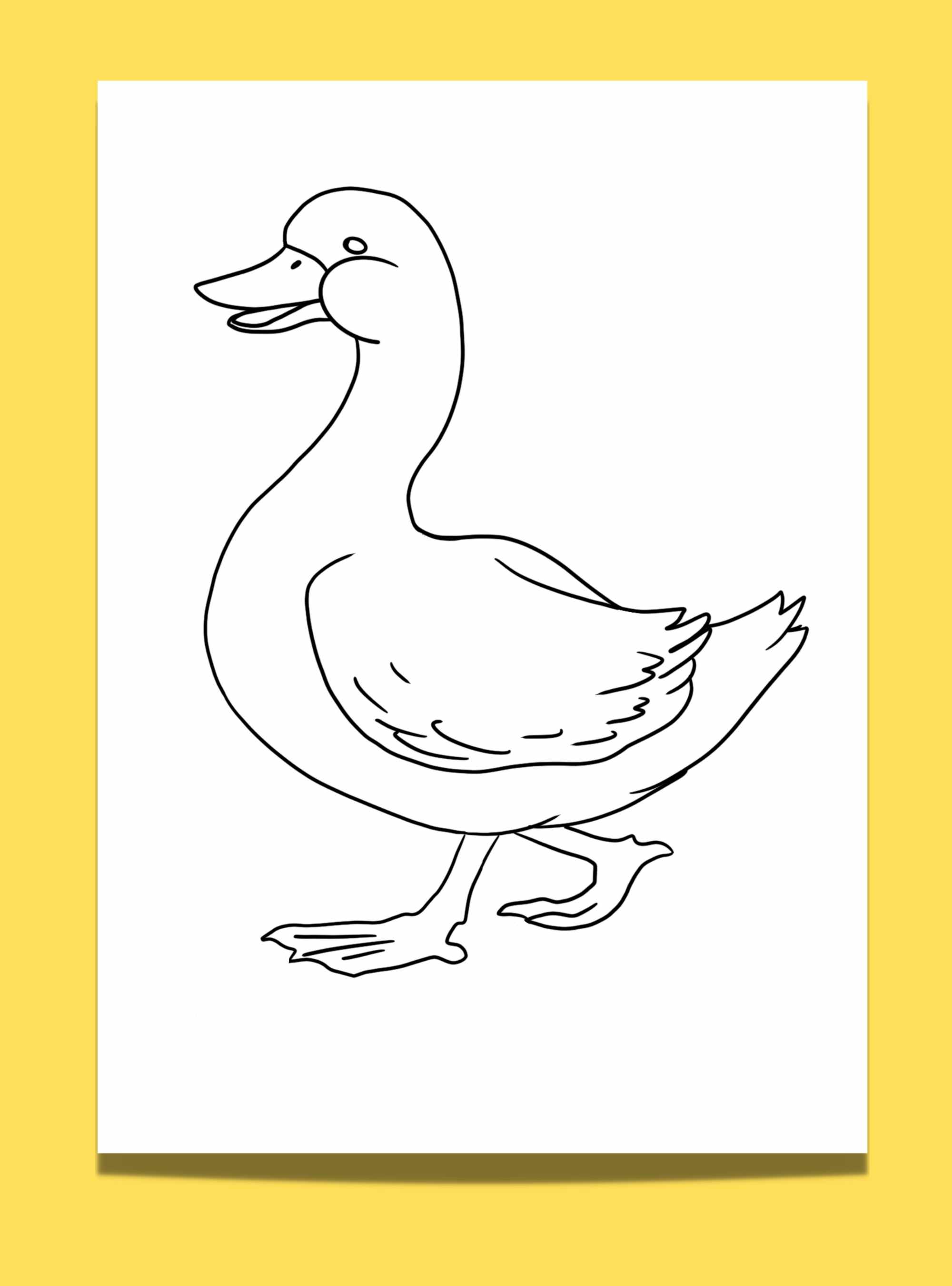 3 Free Duck Template Printables - Artsydee - Drawing, Painting, Craft ...