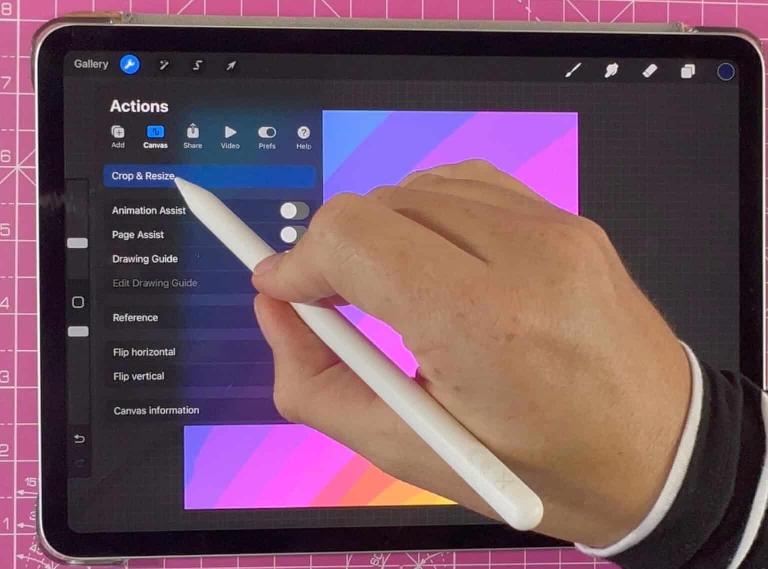 How To Crop In Procreate Procreate Editing 101 Artsydee Drawing