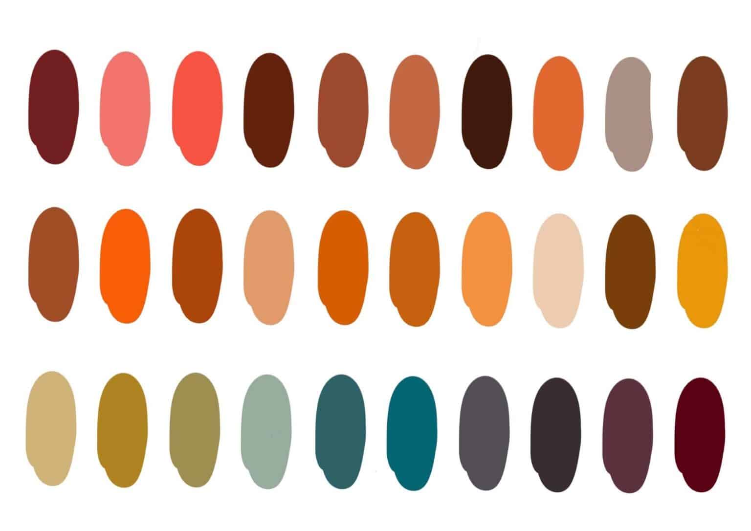 Get Groovy with a Procreate 70s Color Palette - Artsydee - Drawing ...
