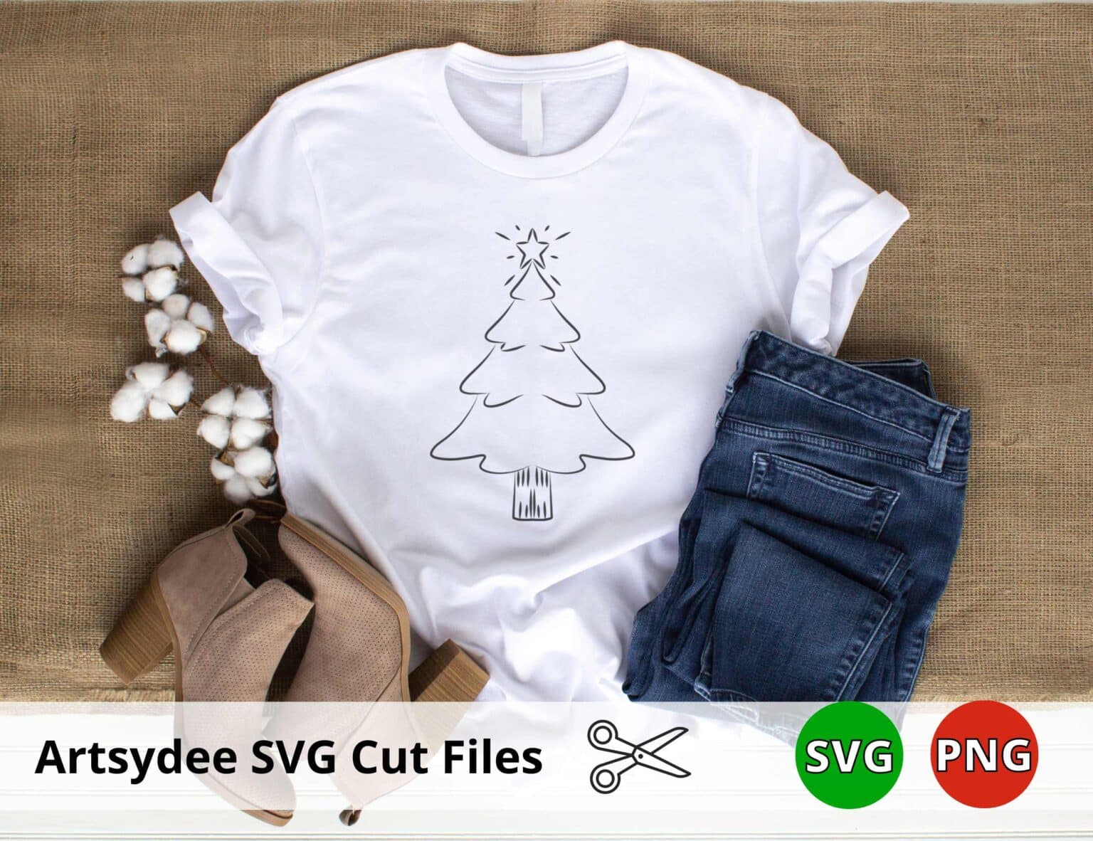 Christmas Tree SVG Free: For Your Festive Crafting - Artsydee - Drawing ...