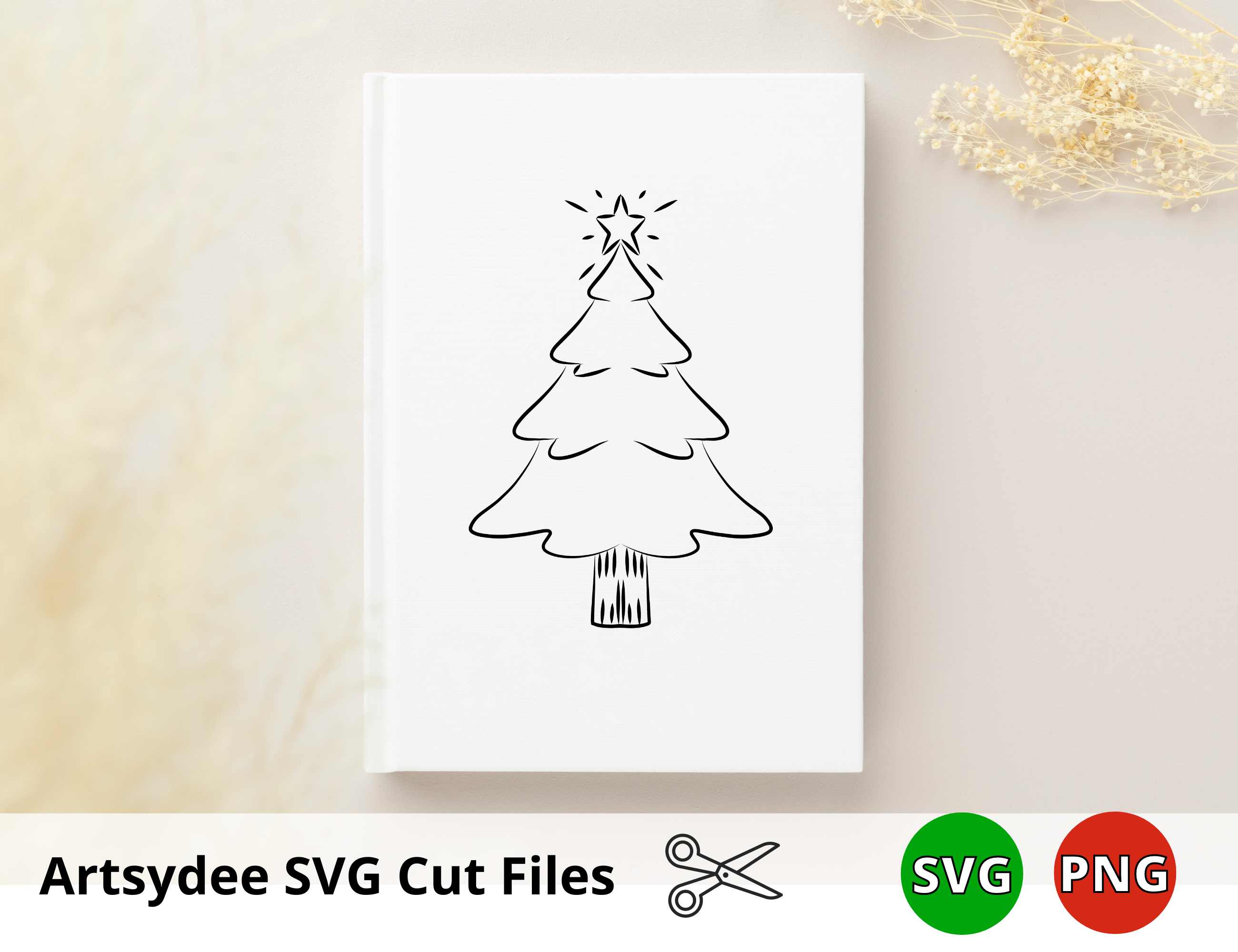Christmas Tree SVG Free: For Your Festive Crafting - Artsydee - Drawing ...