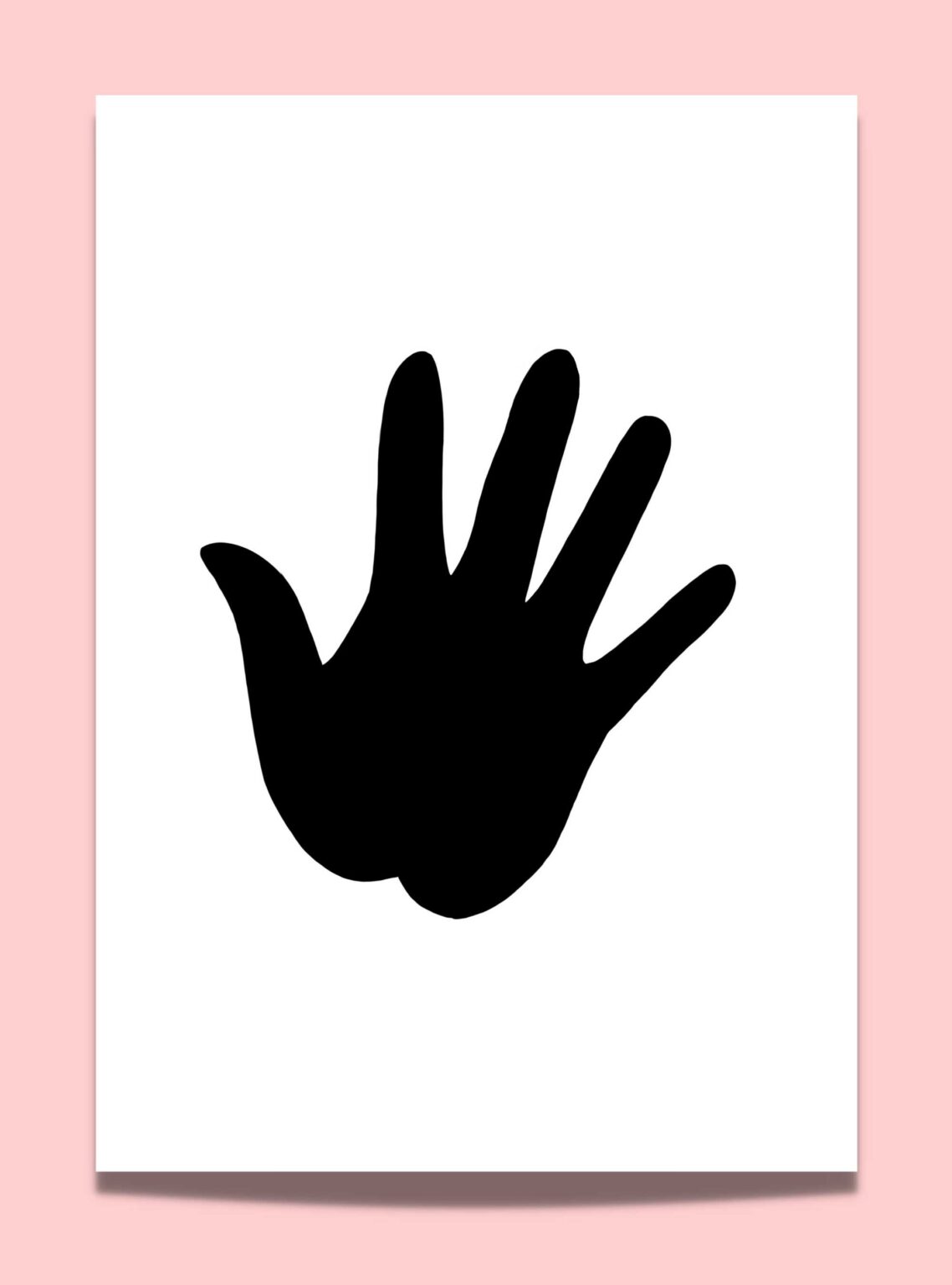 Looking for a Handprint Template? 6 x Free Handprint Printables ...