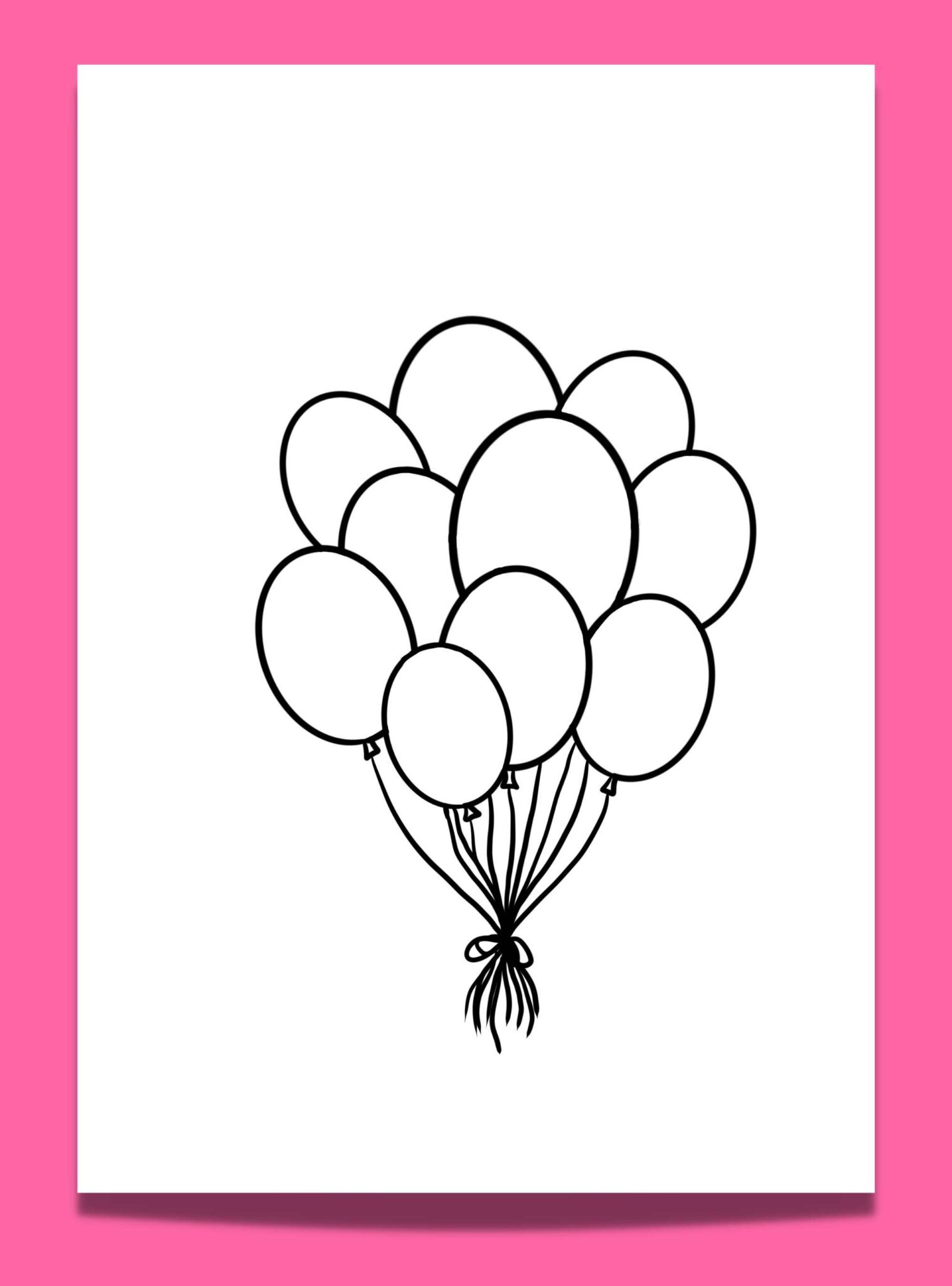 15 Free Balloon Template Printables for Your Arts & Crafts - Artsydee ...