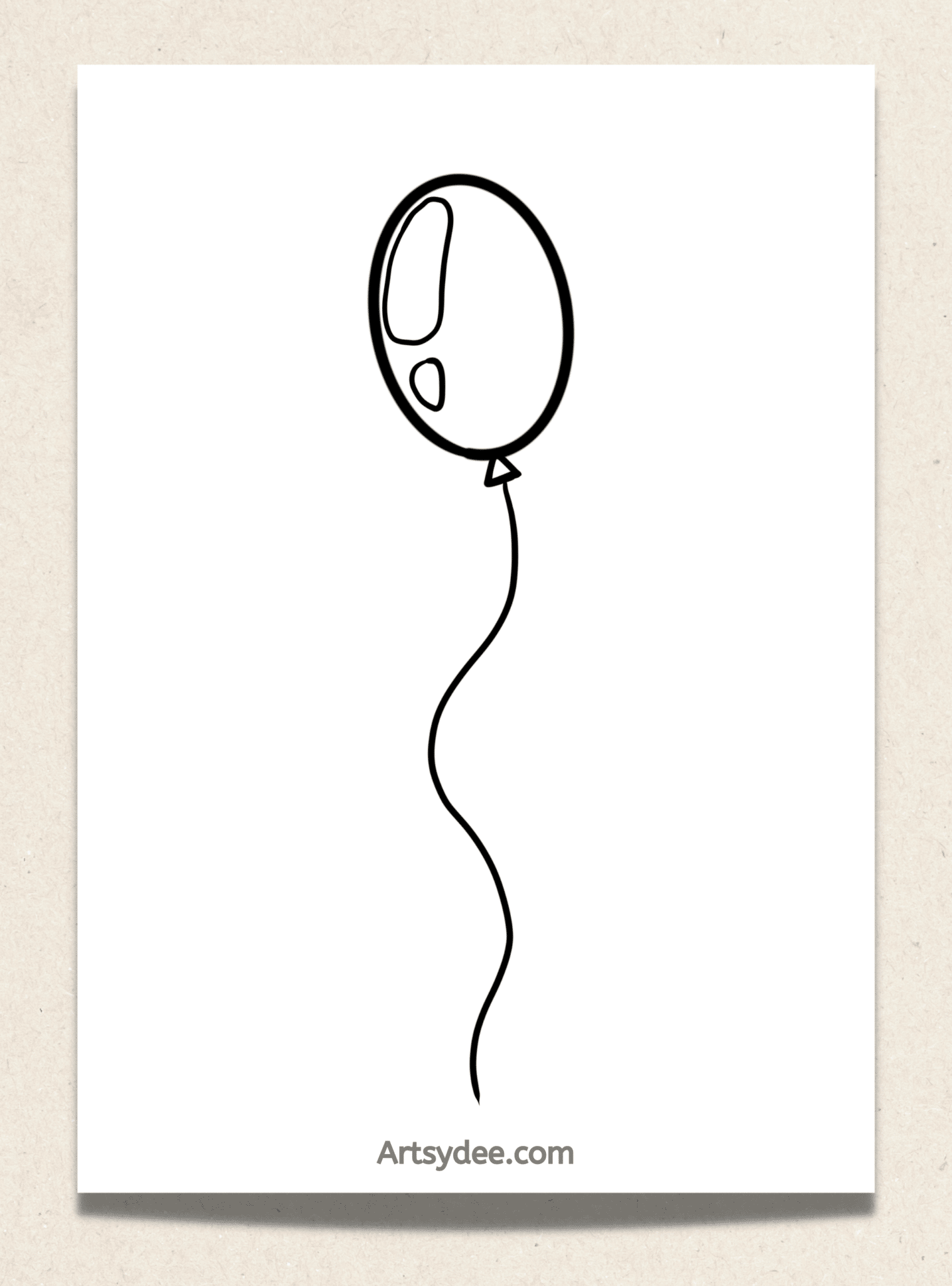 15 Balloon Template Printables (Free Templates) - Artsydee - Drawing ...