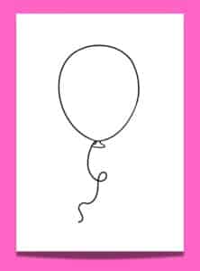 15 Free Balloon Template Printables for Your Arts & Crafts - Artsydee ...