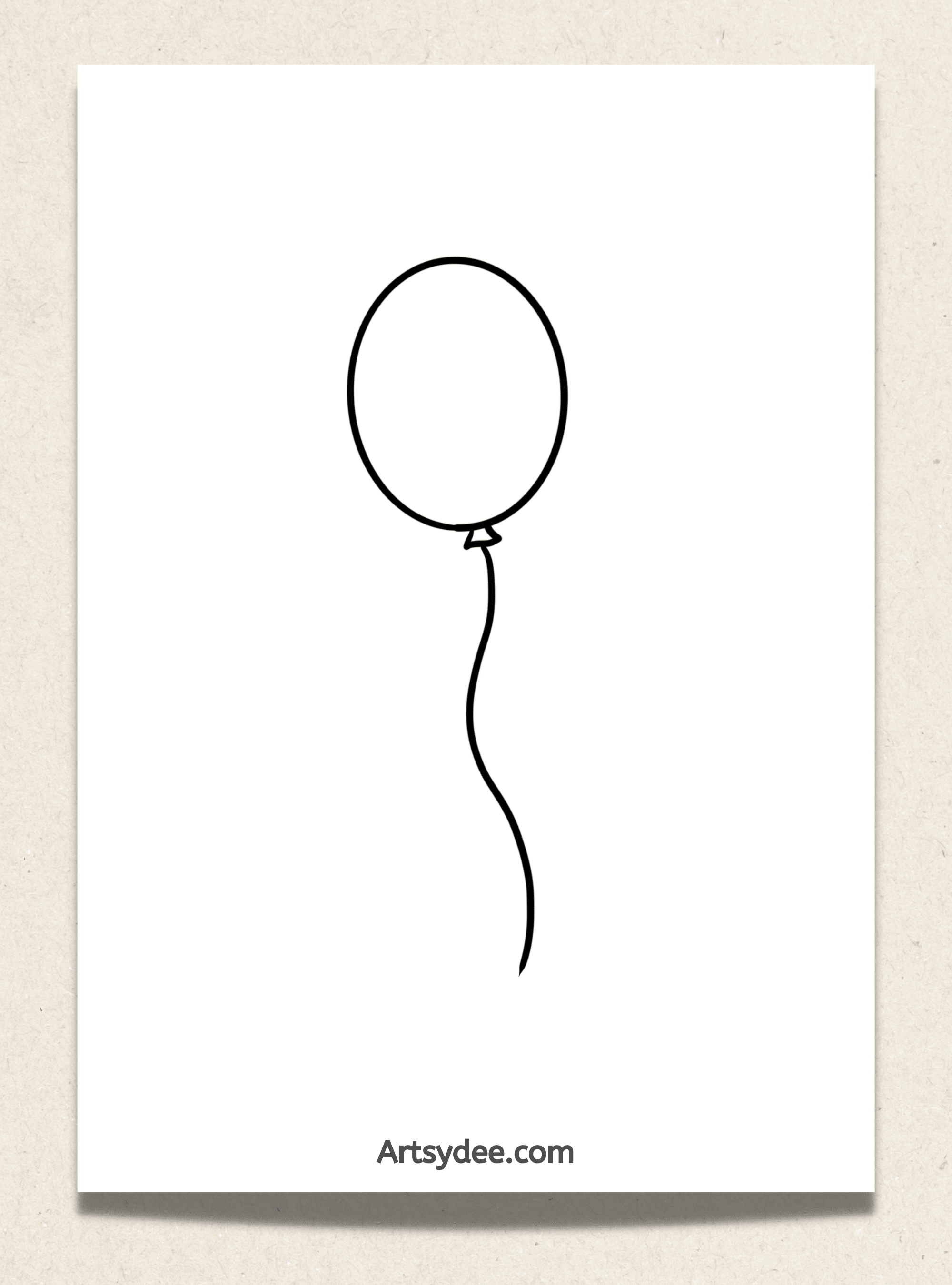 15 Balloon Template Printables (Free Templates) - Artsydee - Drawing ...