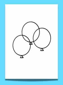 15 Free Balloon Template Printables for Your Arts & Crafts - Artsydee ...
