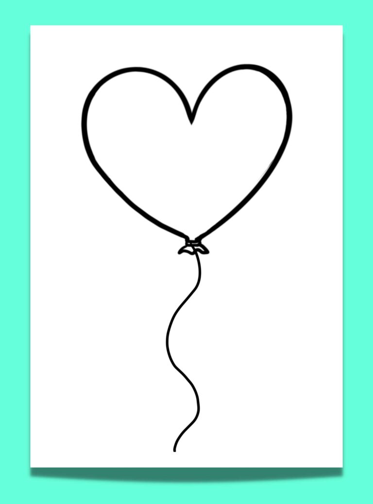 15 Free Balloon Template Printables for Your Arts & Crafts - Artsydee ...