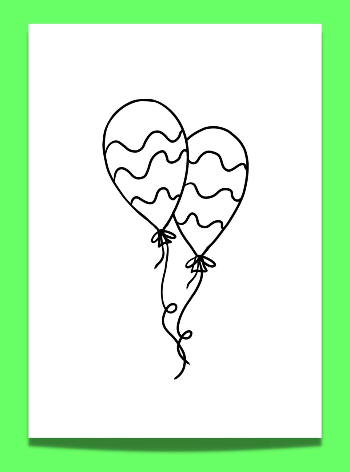 15 Free Balloon Template Printables for Your Arts & Crafts - Artsydee ...