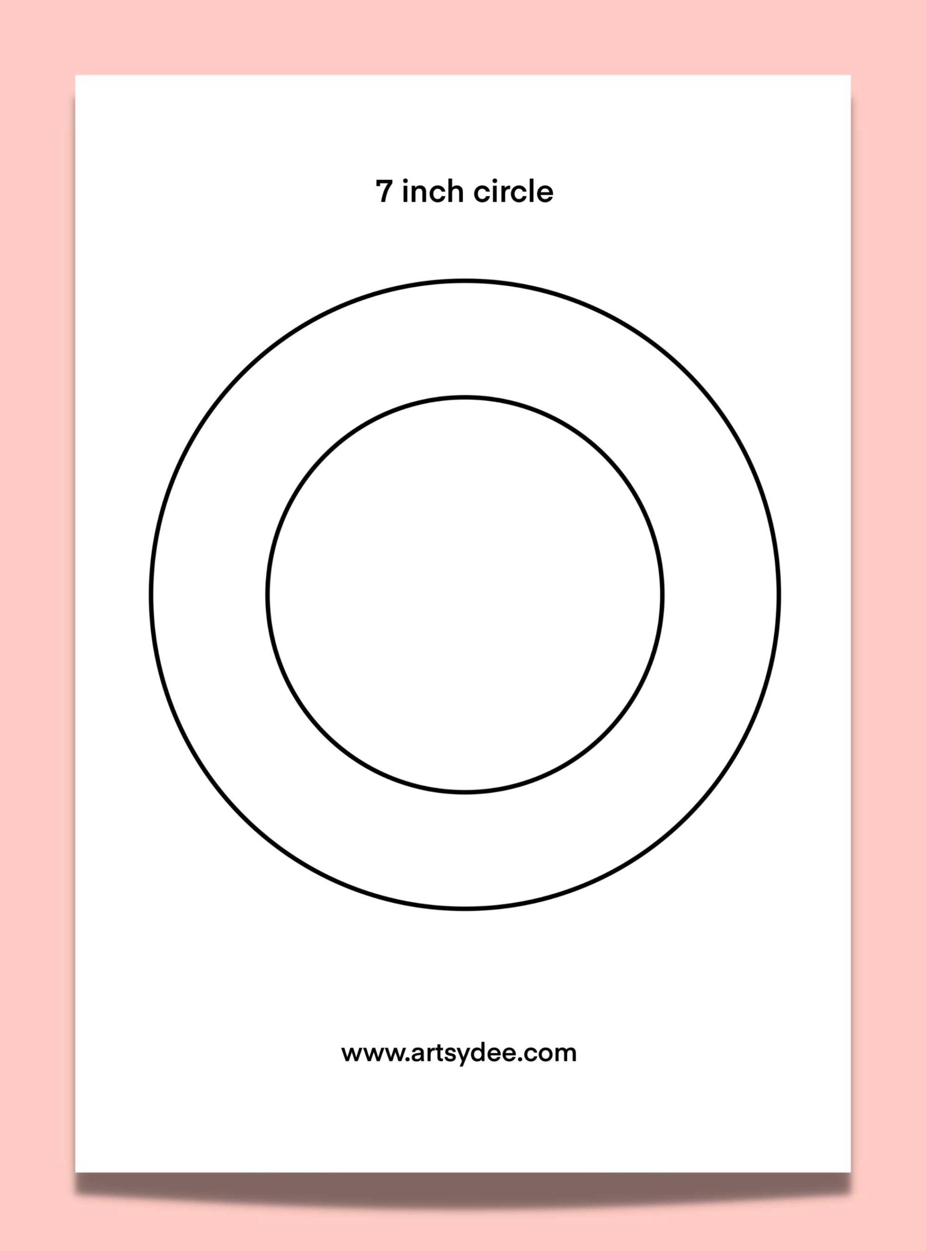 Get Creative With These 8 Free Circle Template Printables - Artsydee ...