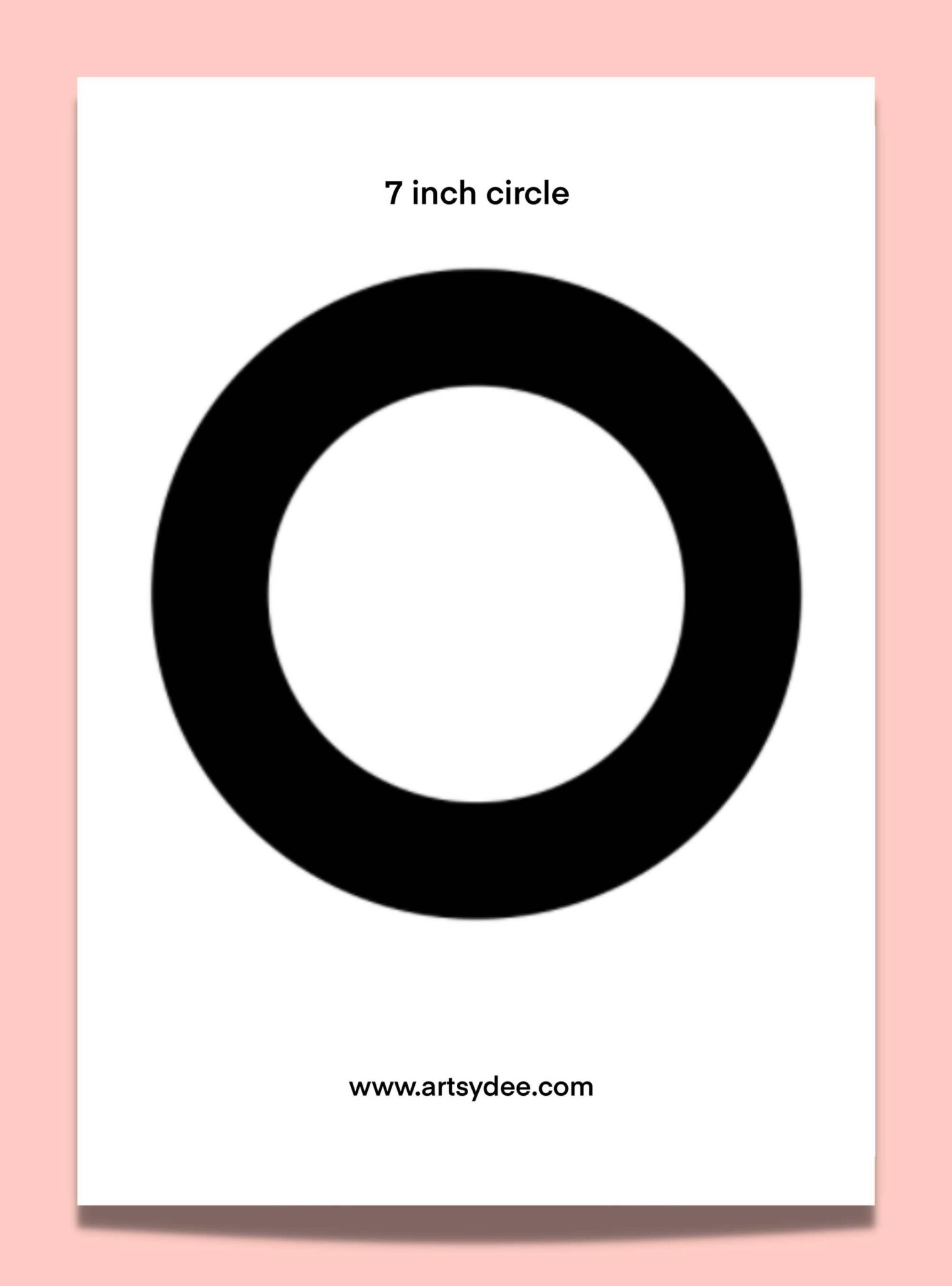 Get Creative With These 8 Free Circle Template Printables - Artsydee ...