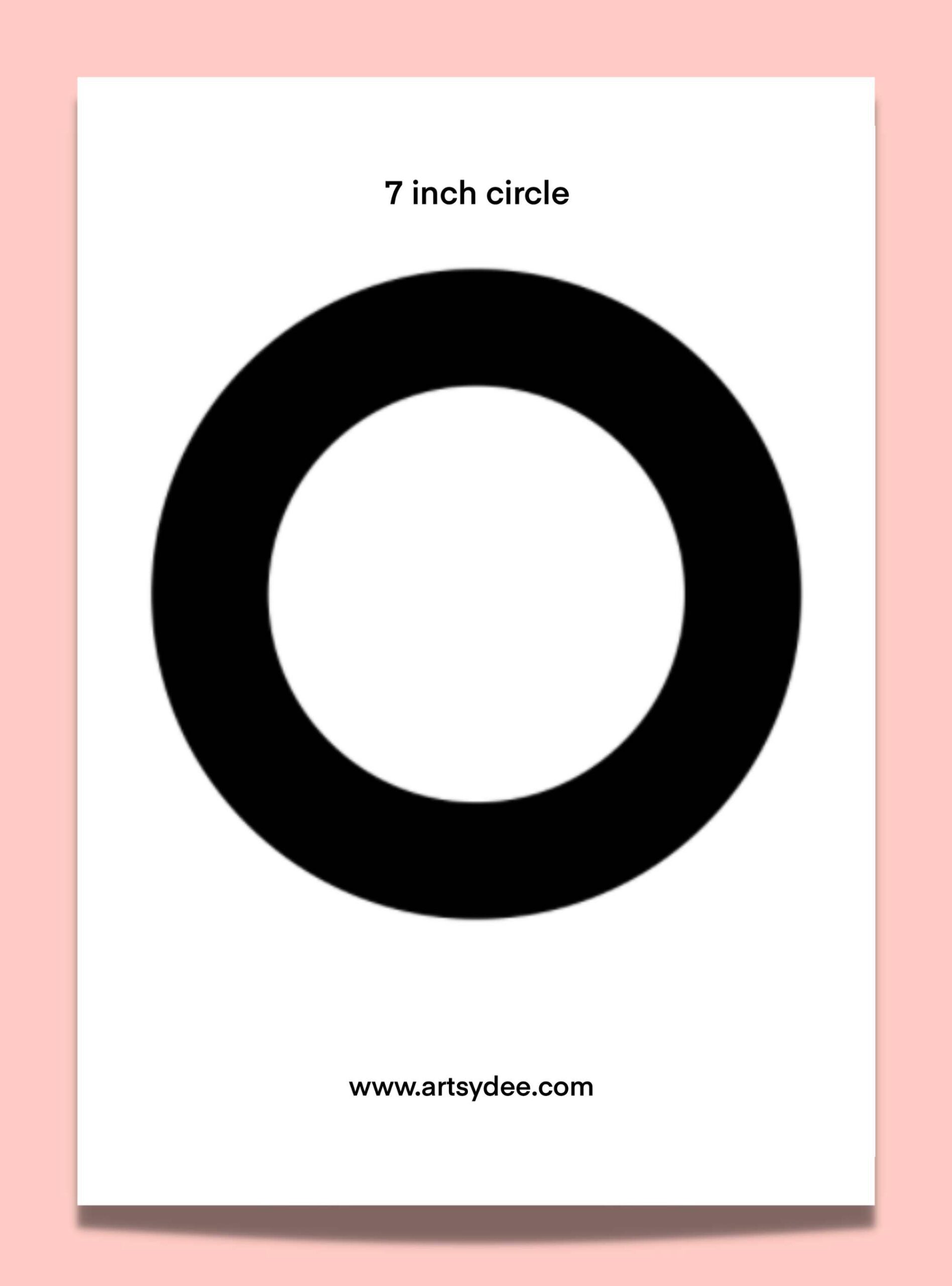 Get Creative With These 8 Free Circle Template Printables - Artsydee ...