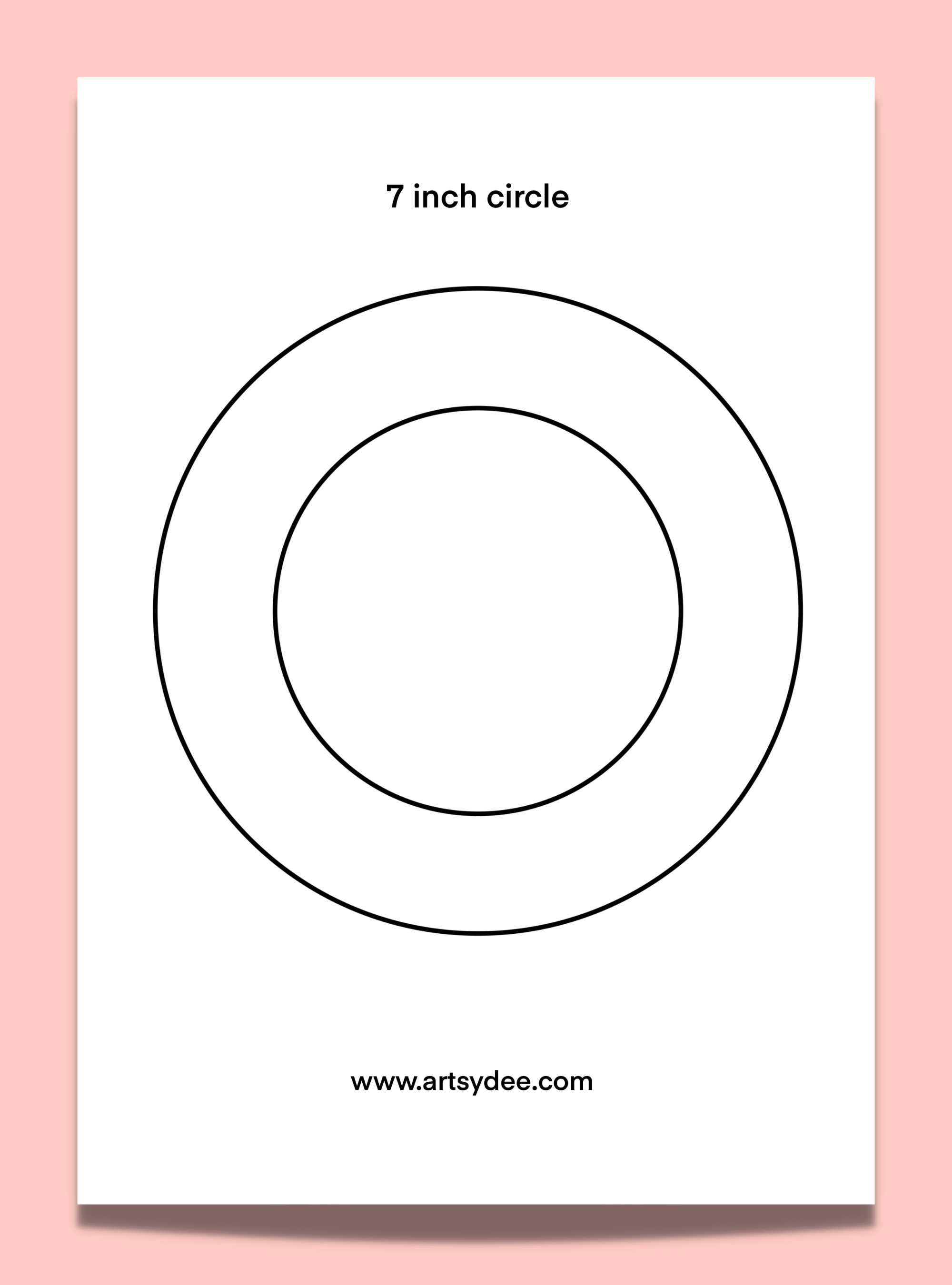 Get Creative With These 8 Free Circle Template Printables - Artsydee ...