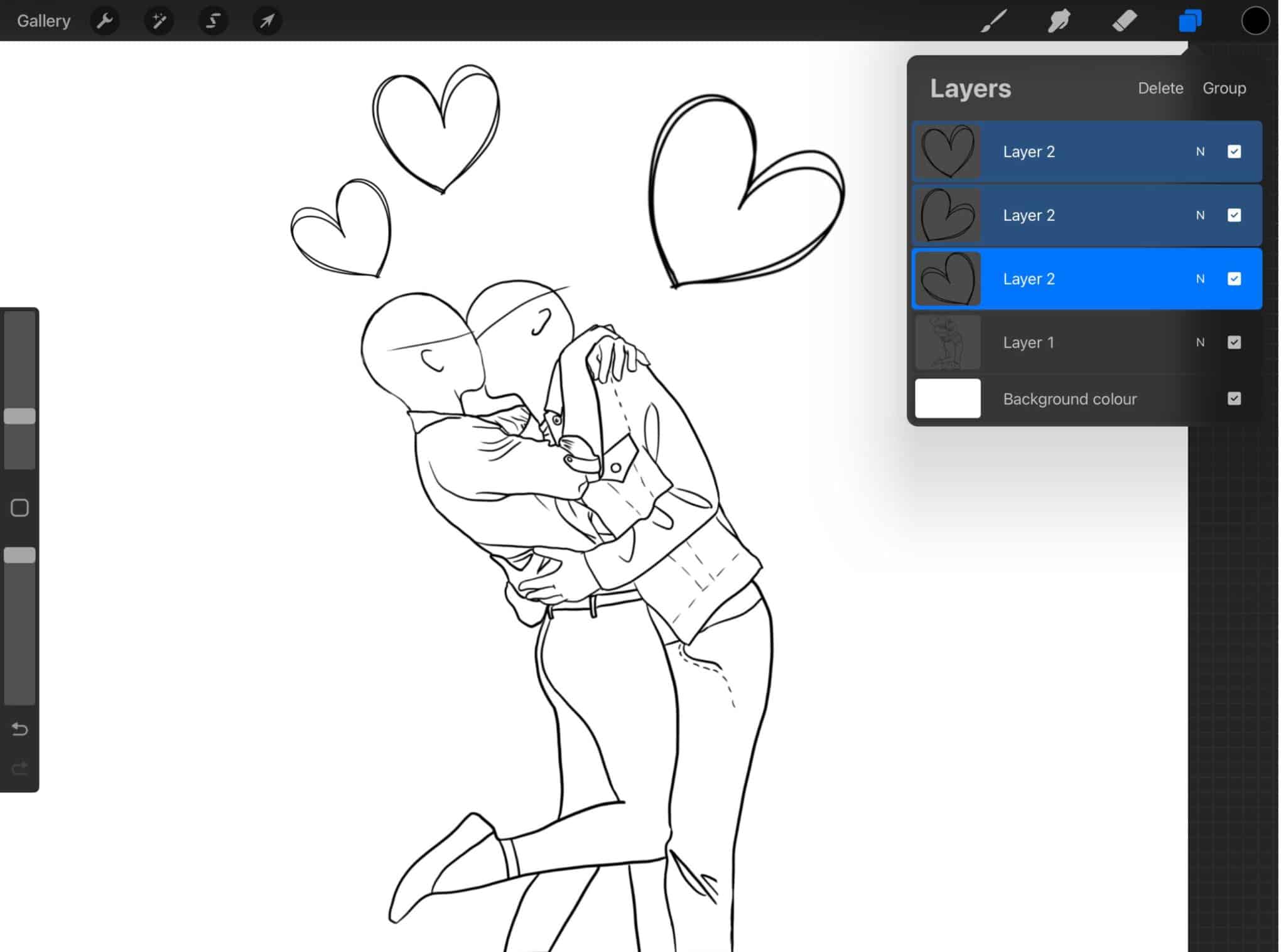 How to Group Layers in Procreate: Easy Step-by-Step Guide - Artsydee - Drawing, Painting, Craft ...