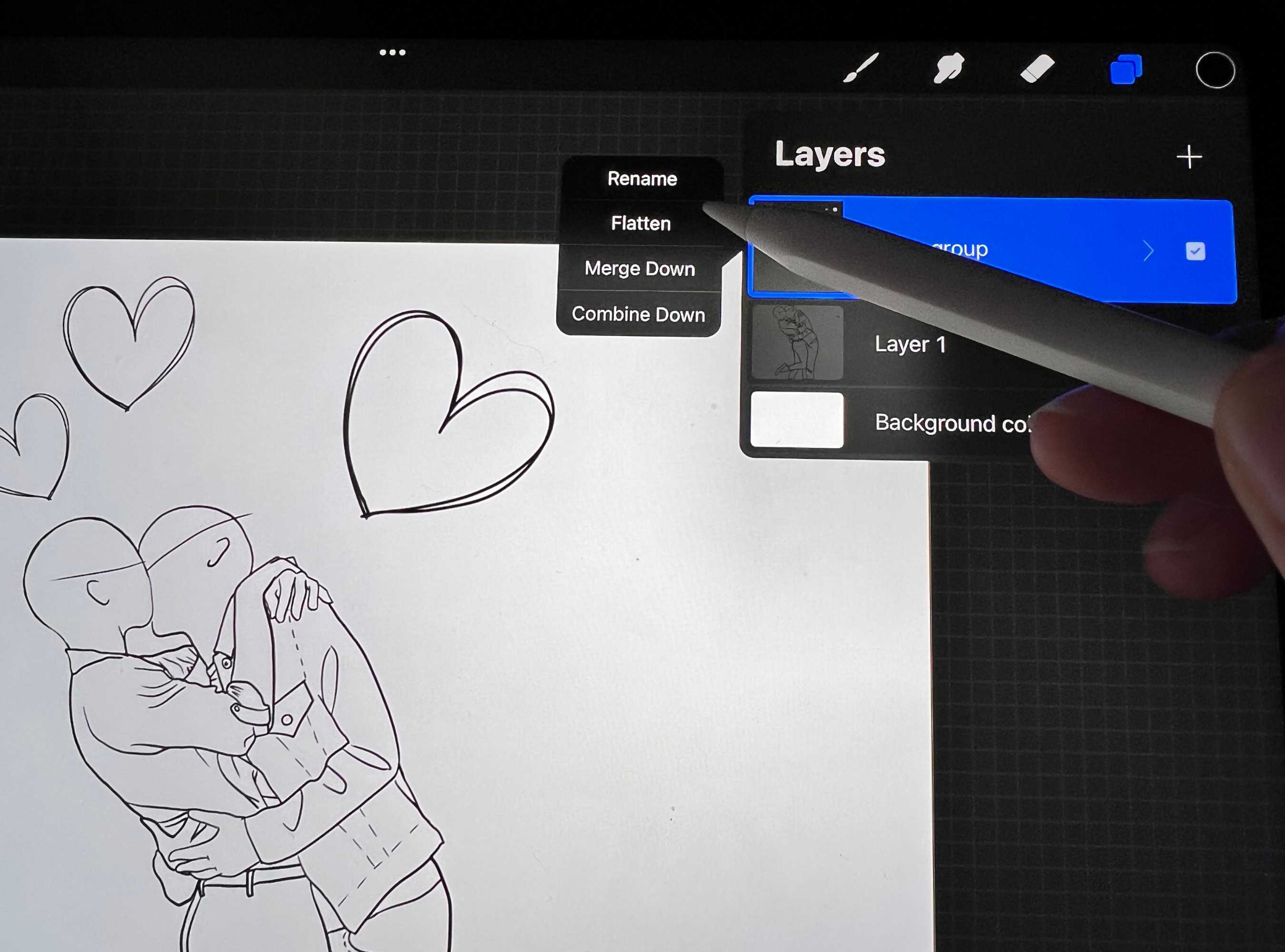 How to Group Layers in Procreate: Easy Step-by-Step Guide - Artsydee - Drawing, Painting, Craft ...