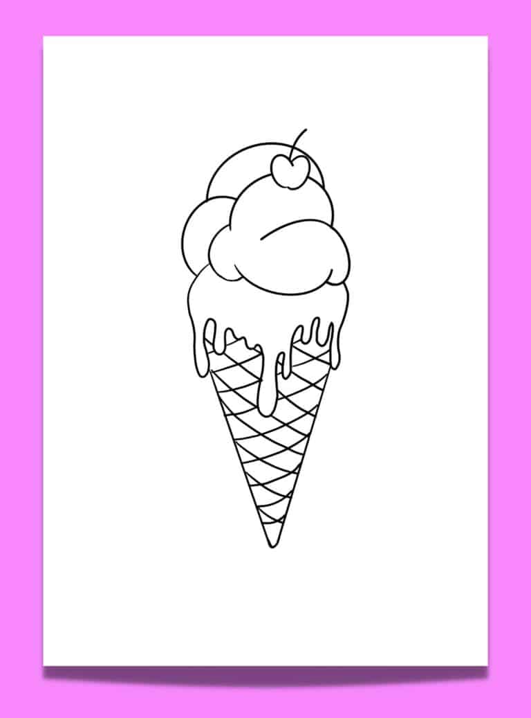 Get Creative with These 14 Free Ice Cream Cone Template Printables ...