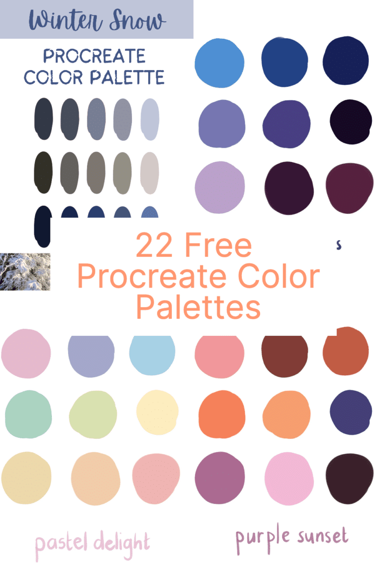 22 Free Color Palettes for Procreate - Artsydee - Drawing, Painting ...