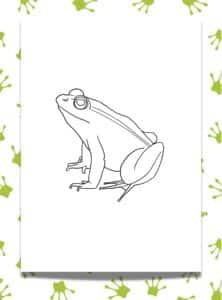 Looking for a frog printable template? 3 Frog Designs for Your Arts ...