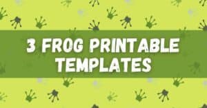 Looking for a frog printable template? 3 Frog Designs for Your Arts ...