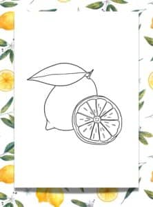 6 FREE FRUITY Lemon Template Printables - Artsydee - Drawing, Painting ...