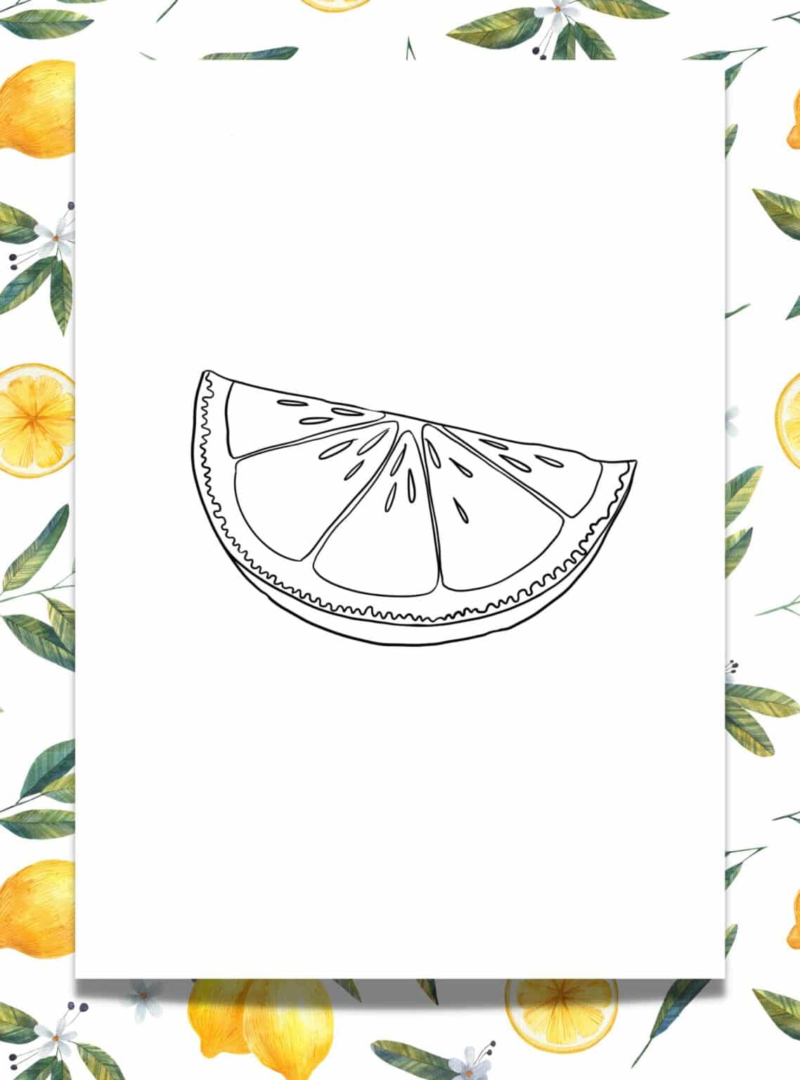6 FREE FRUITY Lemon Template Printables - Artsydee - Drawing, Painting ...