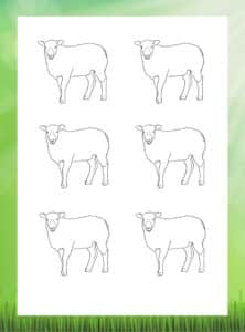 3 Free Sheep Templates for Your Arts & Crafts - Artsydee - Drawing ...