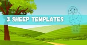 3 Free Sheep Templates for Your Arts & Crafts - Artsydee - Drawing ...