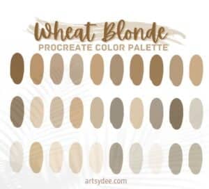 Procreate Hair Color Palette: A Guide to Choosing and Using Colors for ...