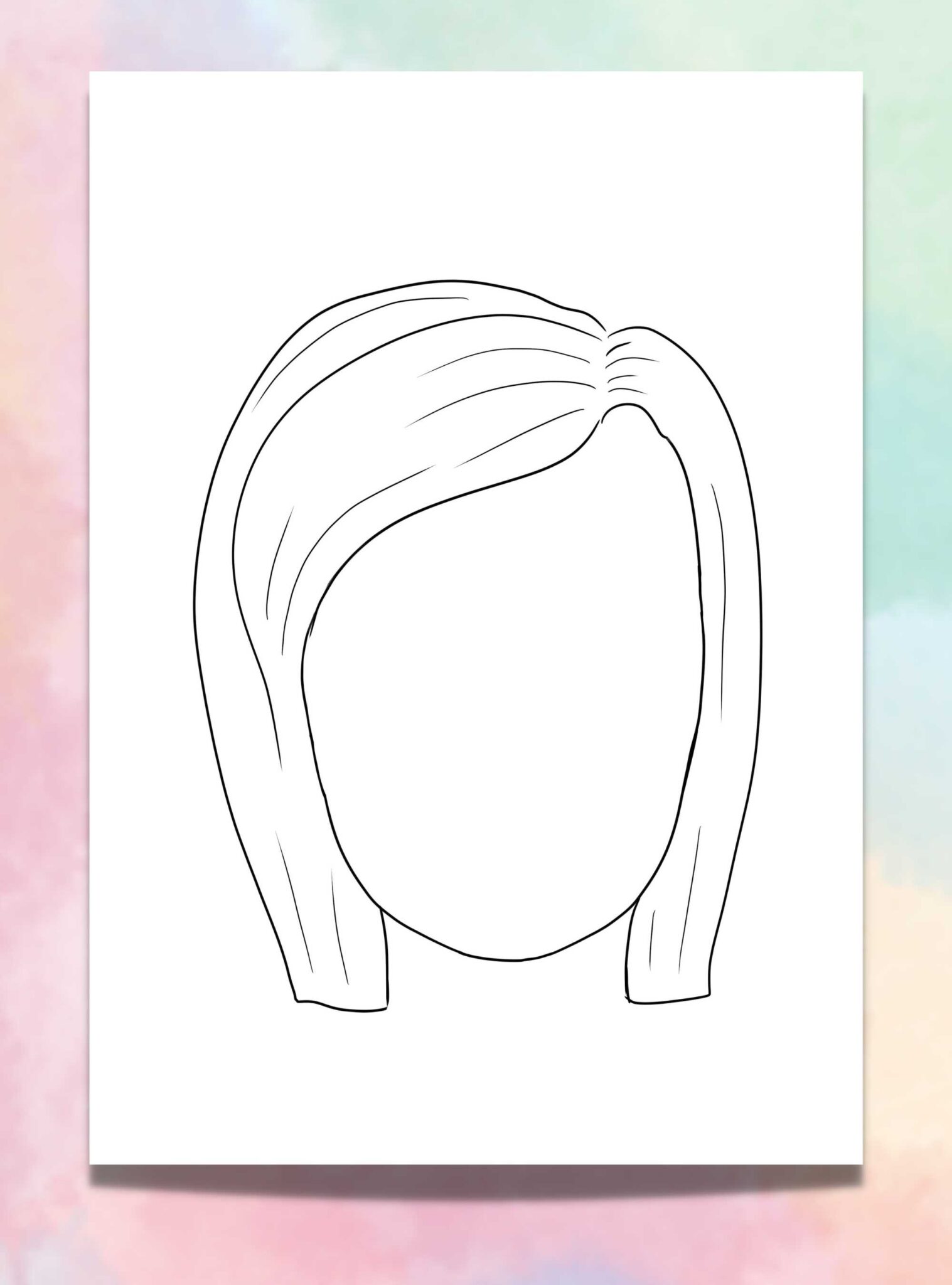 Looking for a Blank Face Template? 7 Blank Face Outlines to Use in Your ...