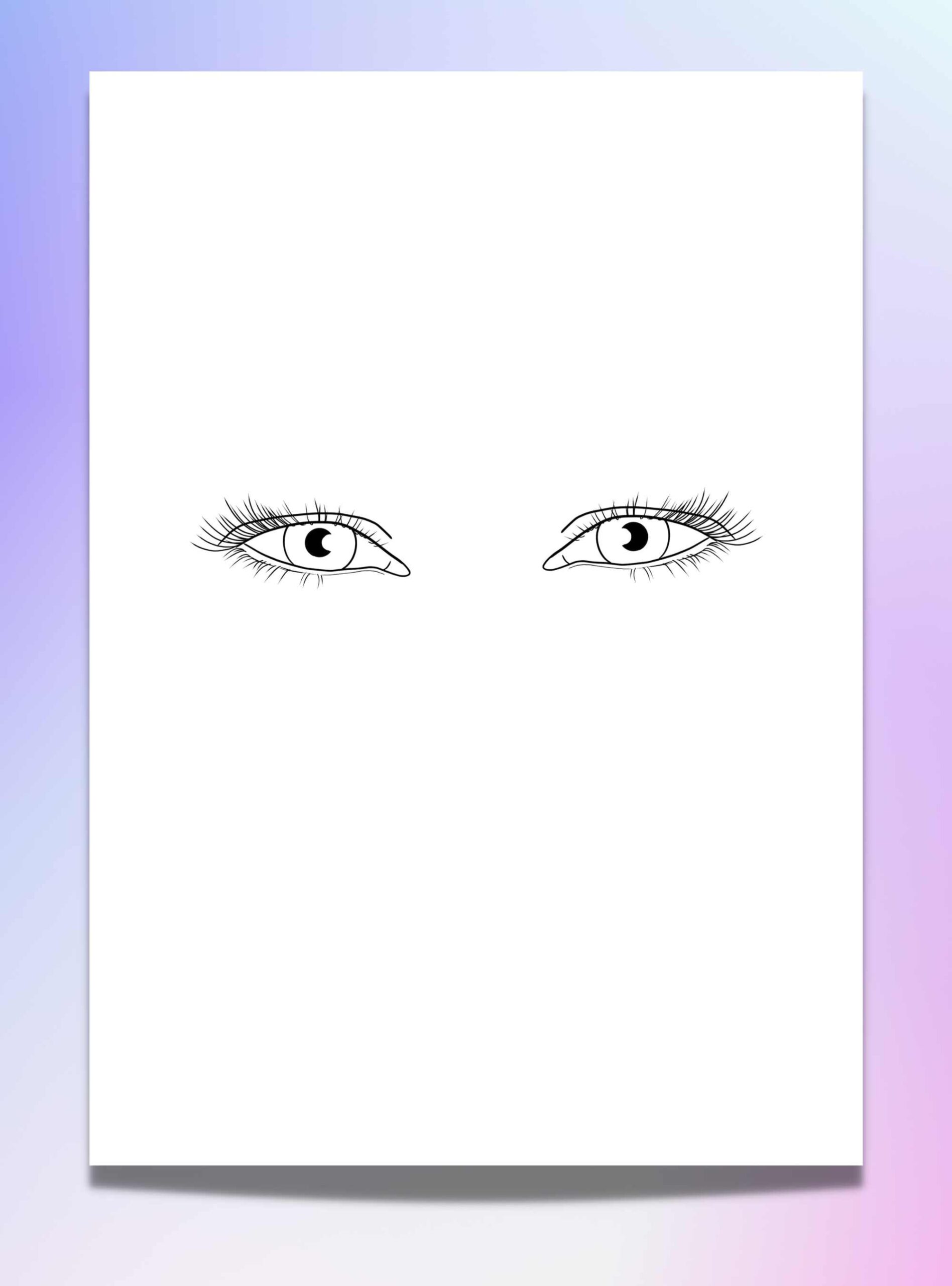 Looking for an Eye Template Printable? 7 Eye Templates to Use in Your ...