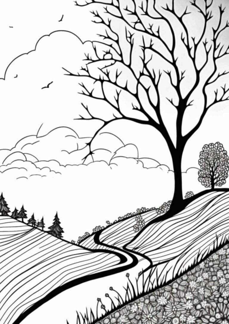 8 Awesome Zentangle Landscape Ideas & How You Can Draw Your Own ...