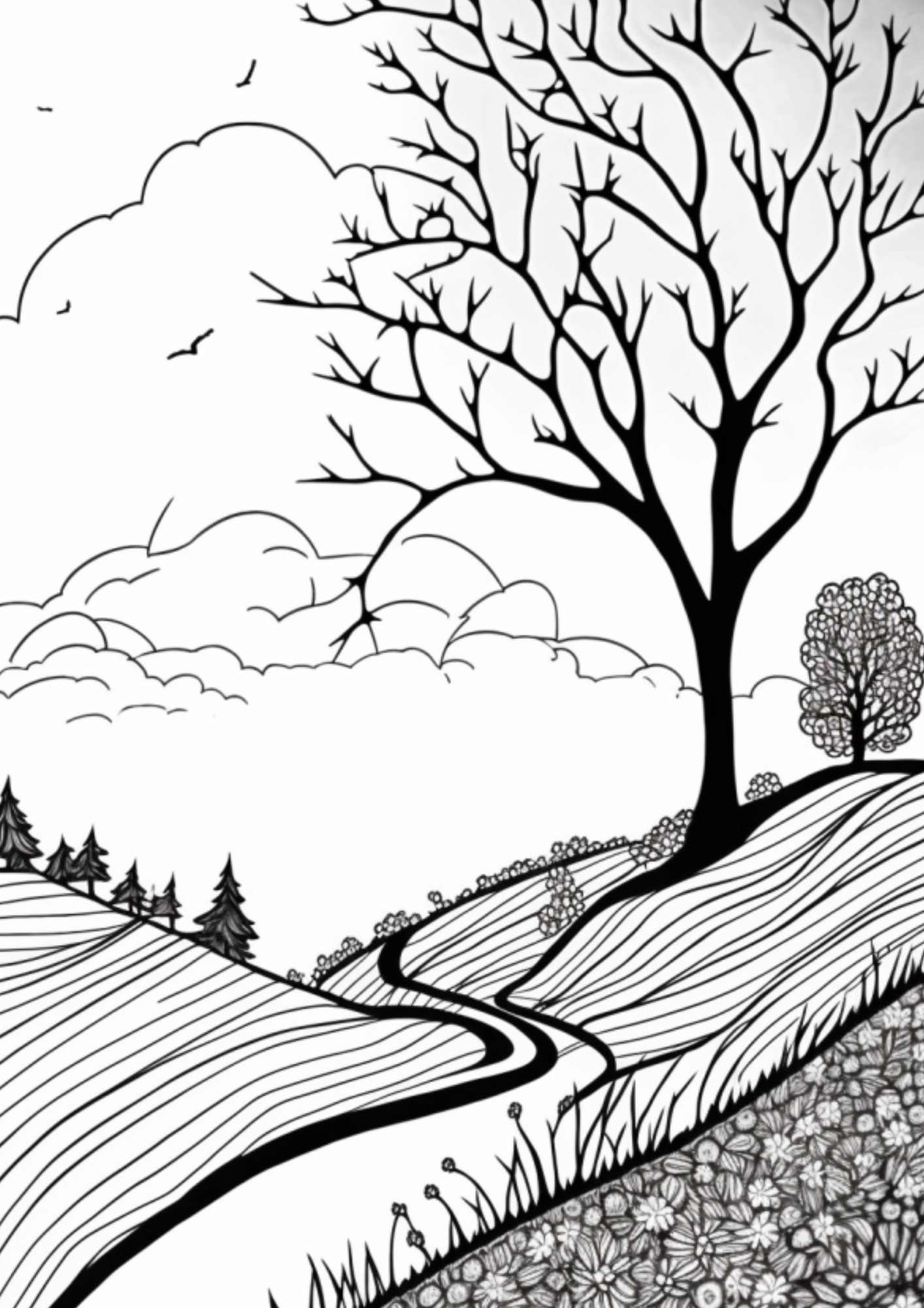 8 Awesome Zentangle Landscape Ideas & How You Can Draw Your Own ...