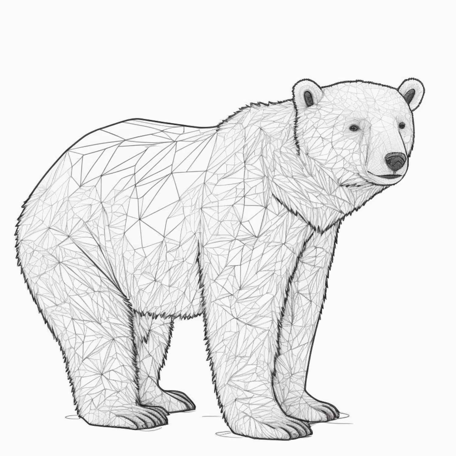 14 Free Polar Bear Coloring Pages: Fun for All Ages! - Artsydee ...
