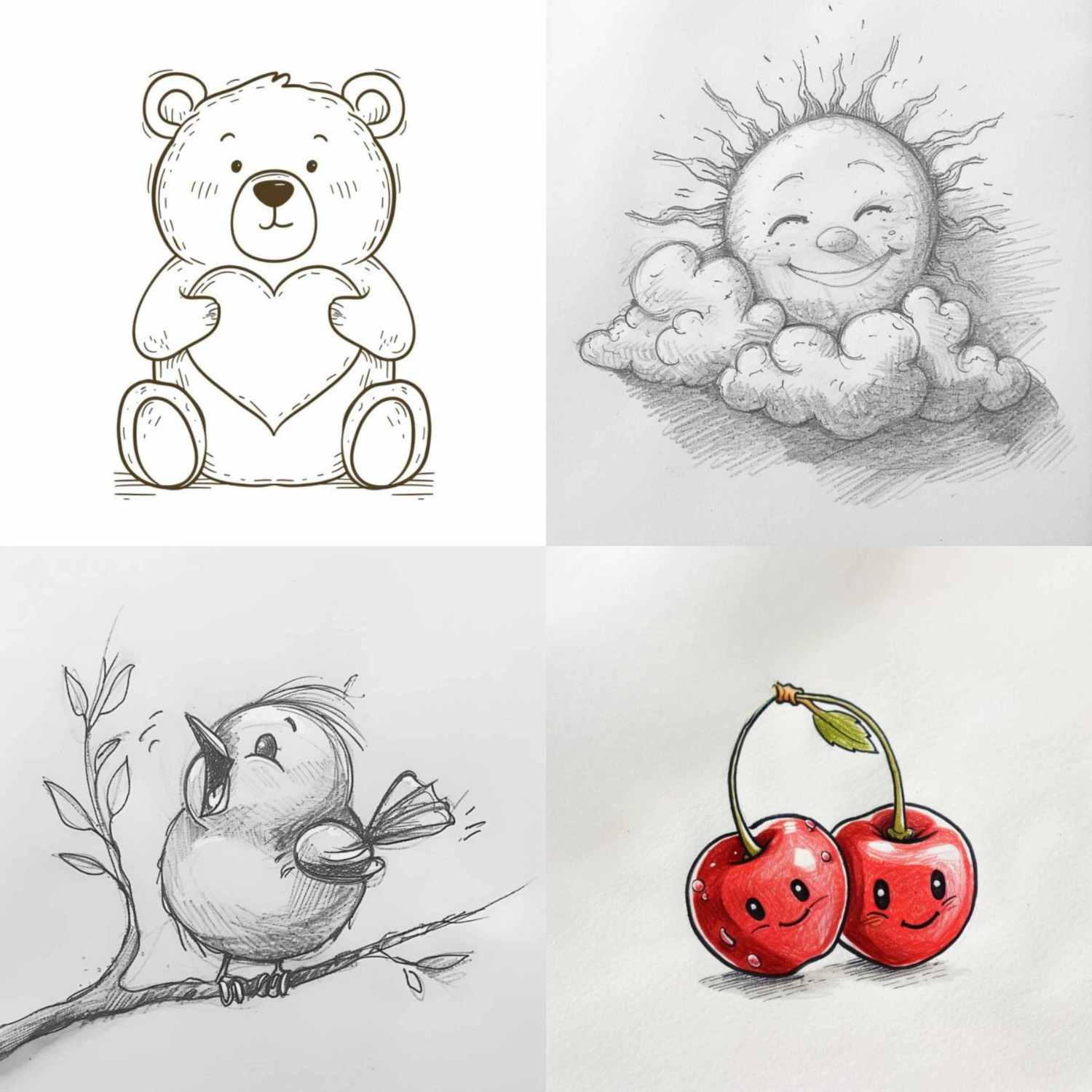 51 Cute Drawings for Kids: Easy and Fun Ideas to Spark Creativity ...