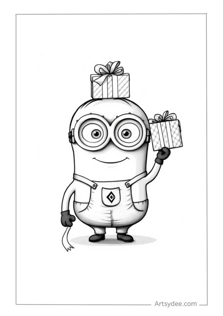 Unleash Your Creativity with 100+ Fun-Filled Minions Coloring Pages PDF ...