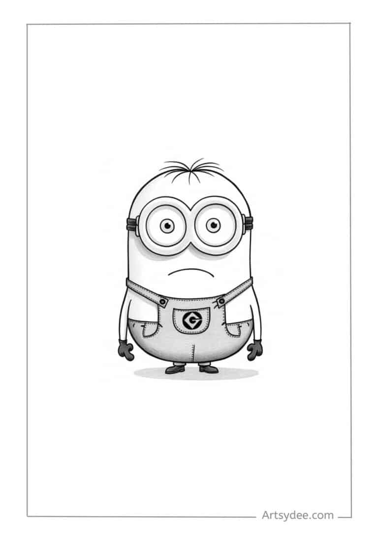Unleash Your Creativity with 100+ Fun-Filled Minions Coloring Pages PDF ...