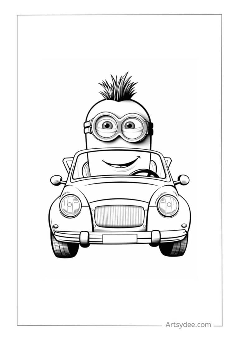 Unleash Your Creativity with 100+ Fun-Filled Minions Coloring Pages PDF ...