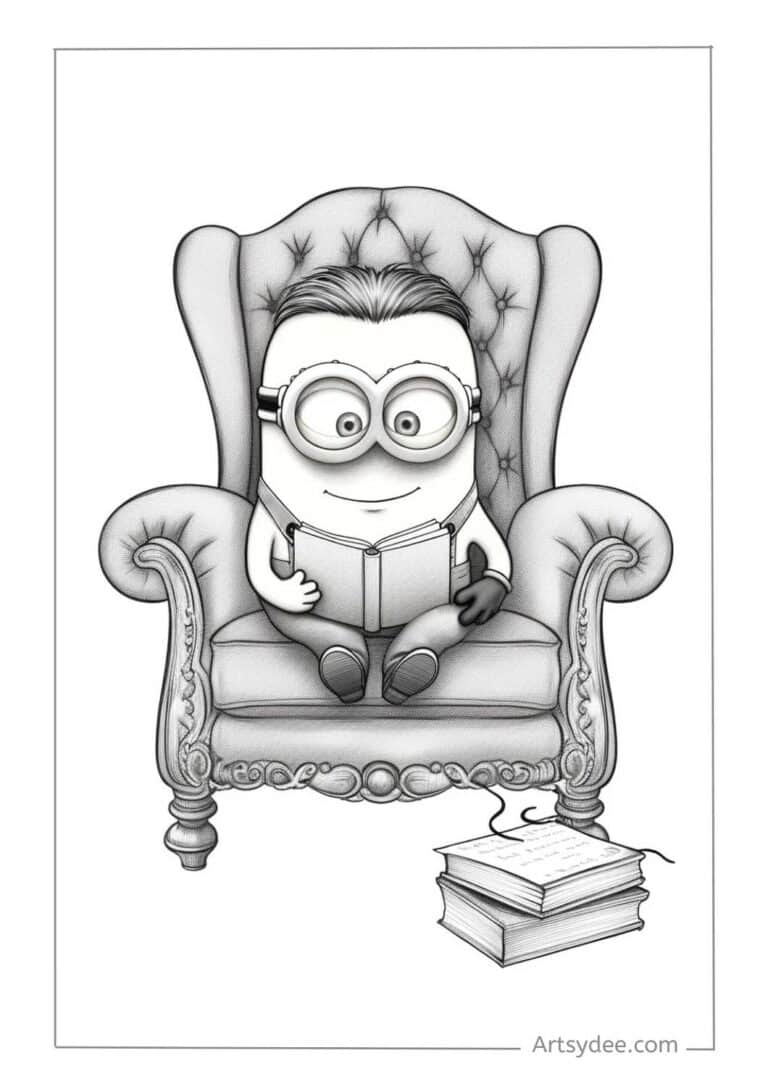 Unleash Your Creativity with 100+ Fun-Filled Minions Coloring Pages PDF ...